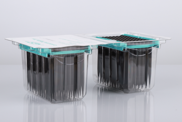 1000 μl Robotic Filter Tips for Tecan, Conductive, Sterile, 96/rack, 1 ...